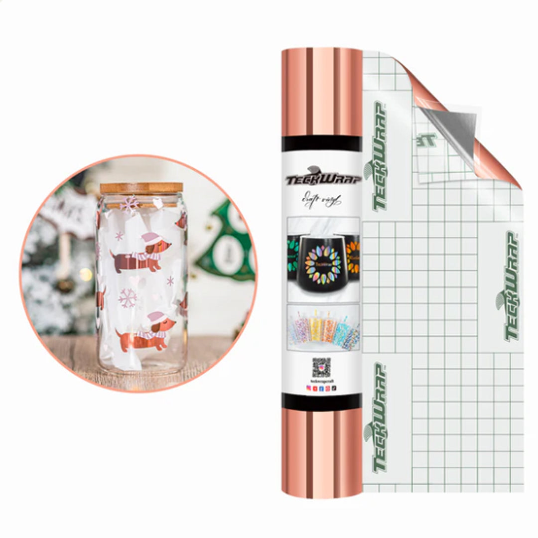 Mirror Chrome Autumn Copper Adhesive Vinyl – Vinyl Supplies